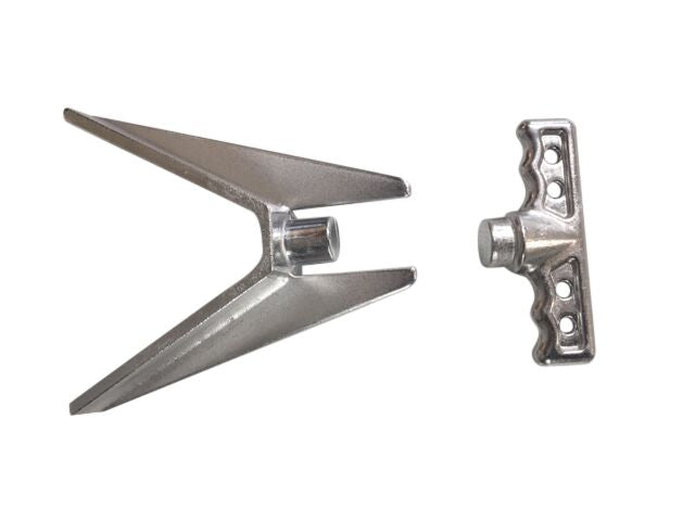 Aluminum Push Pole Kit | Shallow Water Boat Pole – Hillside Castings ...